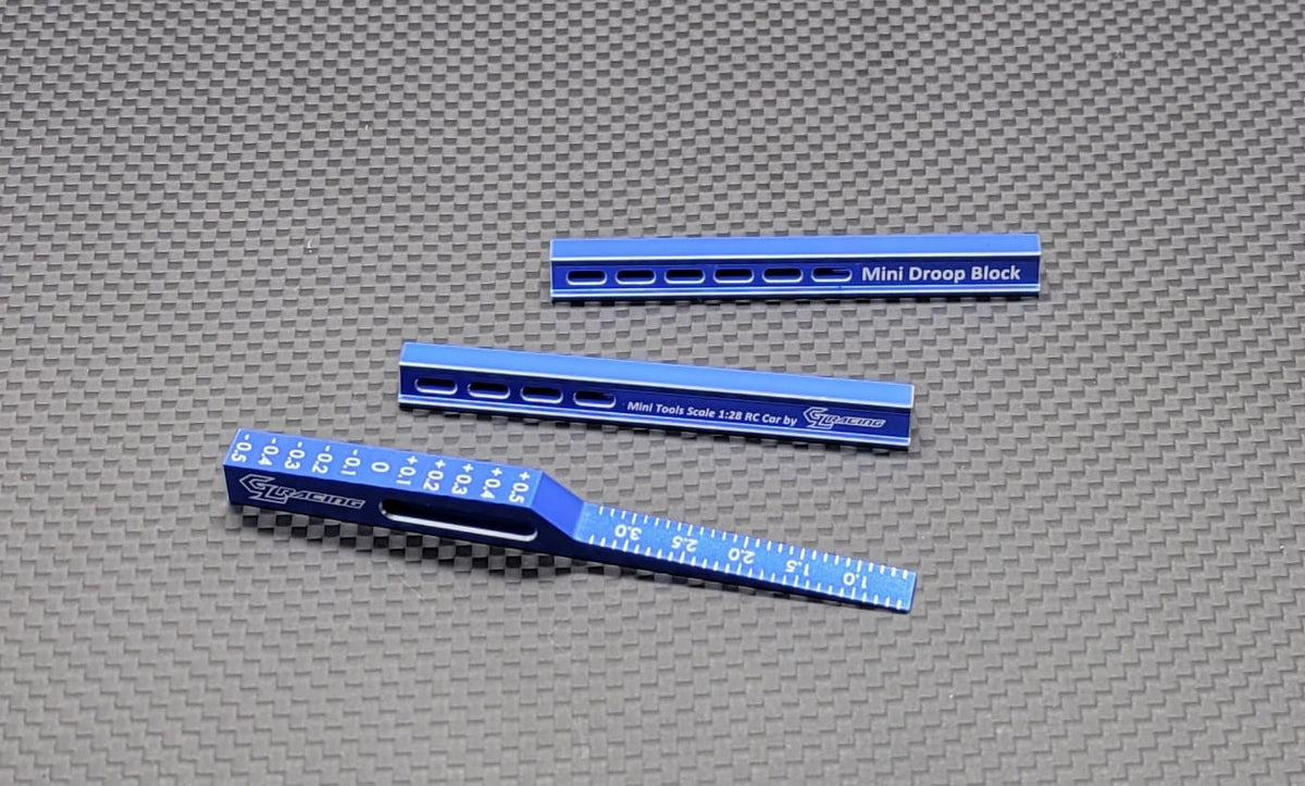 GL-Racing Droop Blocks And Ride Height Gauge – KWR Engineering